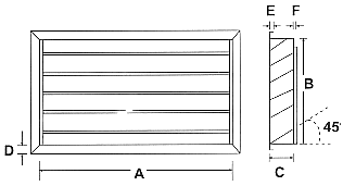 Louvers UltraLouv VentDepot. Sistema de Ingestión Estáticos, Louvers de ...