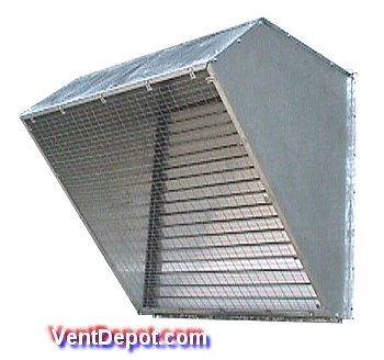 Triangle Hood for Exhaust Fan - Fan Accessories - IndyHood - VentDepot.com