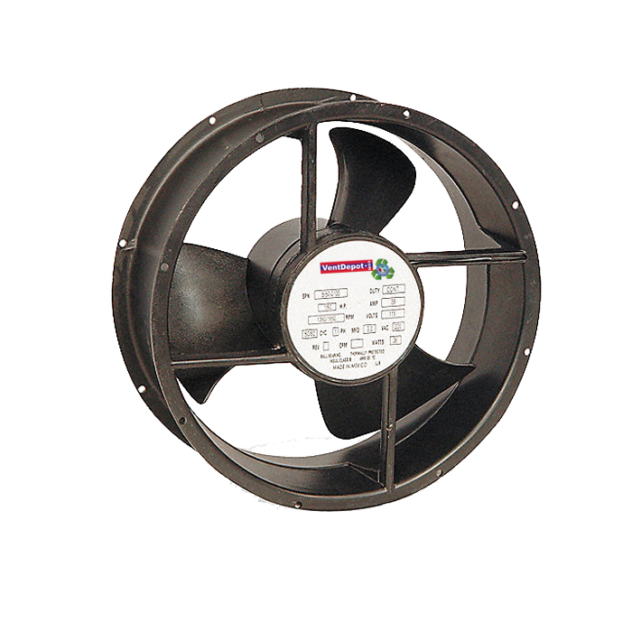 Extractor Axial una Fase - Extractores Axiales de Aire para Muro y ...