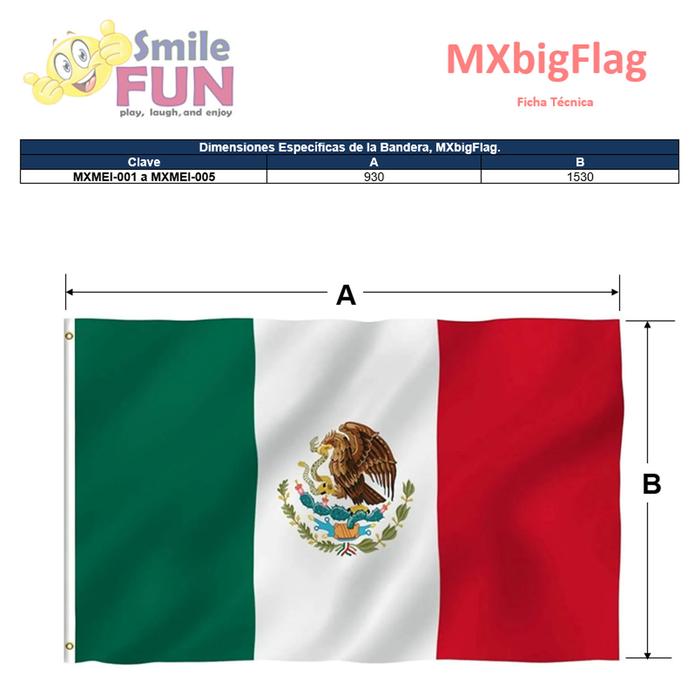 Bandera de la Independencia - Z-SmileFun: Banderas, Mini Banderas y ...