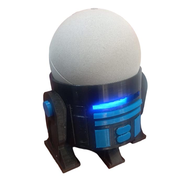 Base Soporte Alexa R2D2 4 Y 5ta Gen - Z-3D Art: Bases para Alexa ...