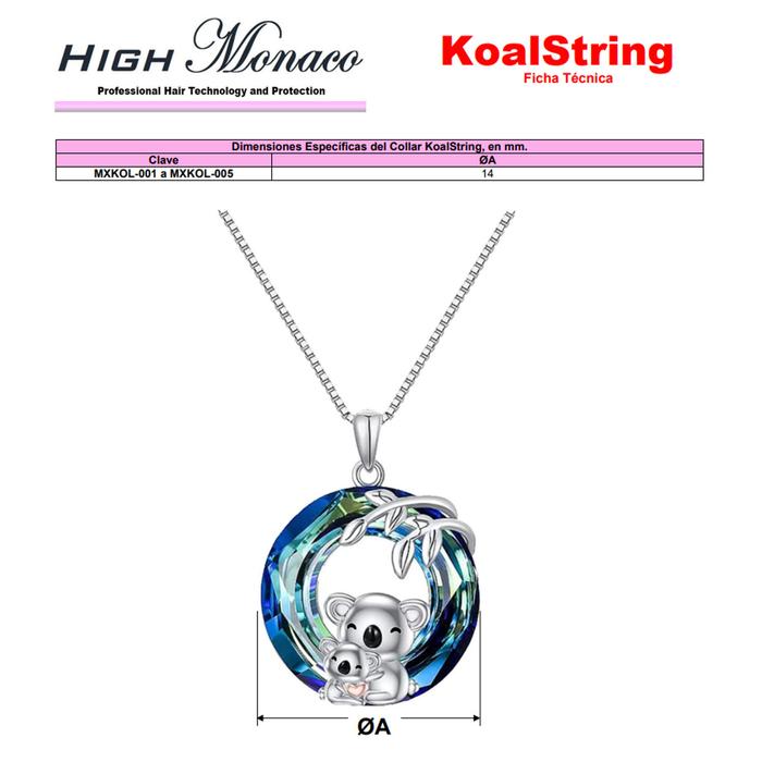 Collar de Koala - Z-High Monaco: Cadenas y Dijes - KoalaNeck03 - VentDepot.com