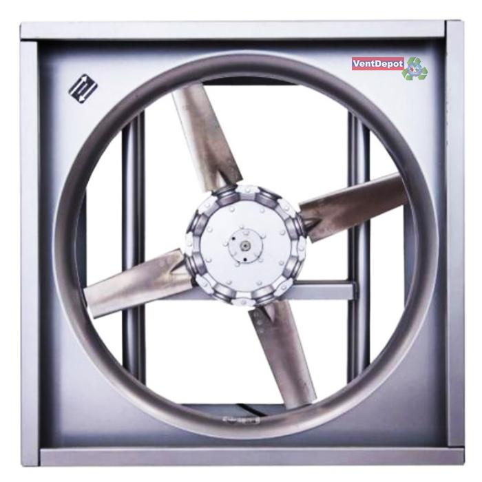 Direct Drive Reversible Exhaust Fan - True Reversible Wall Fans ...
