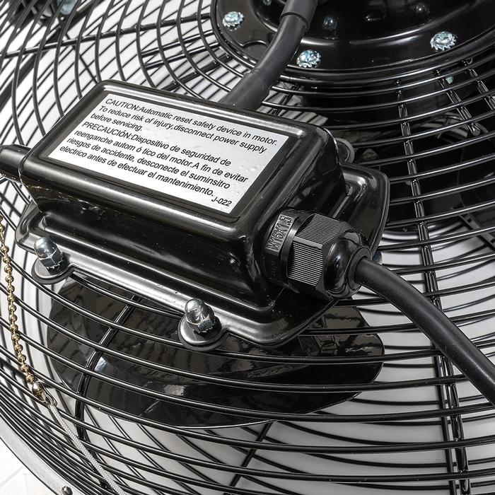 Fan with Elegant Design in Black - Air Circulators: Pedestal, Wall and ...