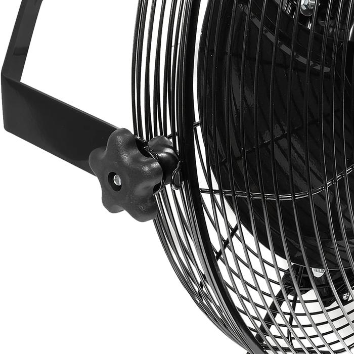 Fan with Elegant Design in Black - Air Circulators: Pedestal, Wall and ...