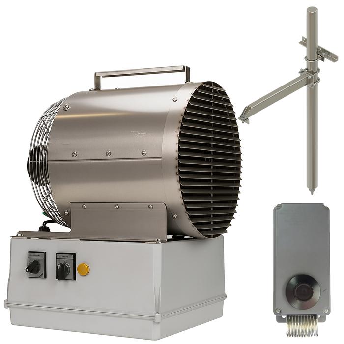Forced heater with support - Industrial Heaters - 5500 Series Washdown ...