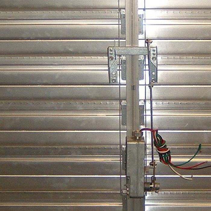 Motorized supply air intake shutte - Fan Accessories - CESM Series ...