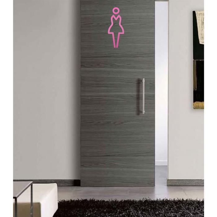Letreros WC Exclusivo para Mujeres - Z-3D Art: Letreros para Baños ...