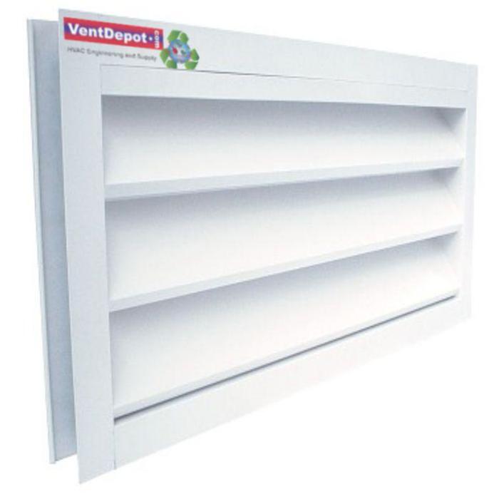 Louvers para Industrias - Louvers para Aire - ComboLouv 3 - VentDepot.com