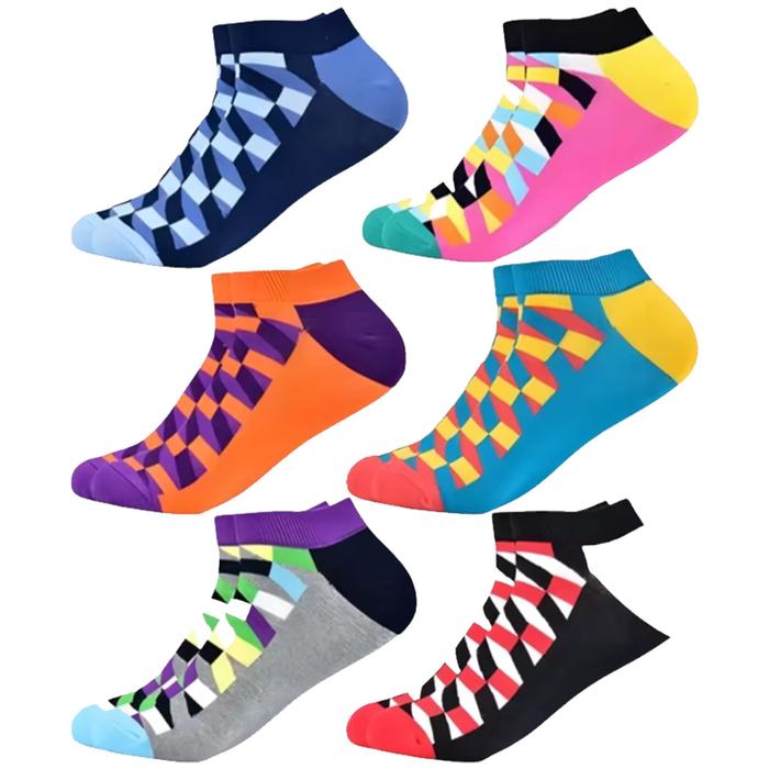 Paquetes de Calcetas - Z-AeroX: Calcetines para Adulto - GeoColors03 ...