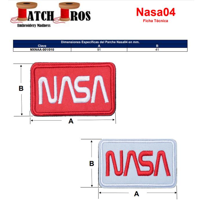 Parche de la NASA con Velcro - Z-PatchPros Parches: General - Nasa04 ...