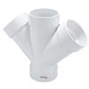 Yee Doble de PVC - Tubo PVC: Sanitaria - SanixYee Doble - VentDepot.com